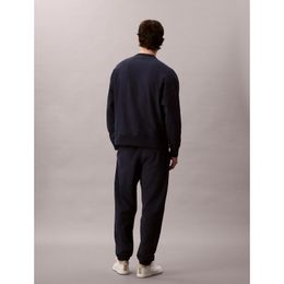 Calvin Klein Jeans Herren Sweathose &raquo;PREMIUM TERRY MONOGRAM JOGGER&laquo; Mit elastischem Bund blau M, N-Gr