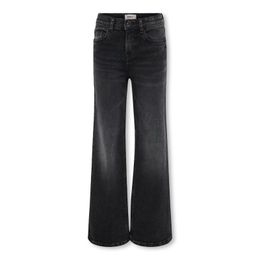Kids Only M&auml;dchen KIDS Only Weite Jeans &raquo;KOGJUICY LIFE WIDE LEG DNM DCC369&laquo; schwarz 152, N-Gr