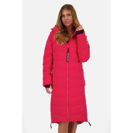 alife and kickin ALIFE & KICKIN Steppjacke »Damen NellyAK A« mit Kapuze Mantel & Weste in einem, mit abnehmbaren Ärmeln in schmaler Passform fuchsia M M Dein...