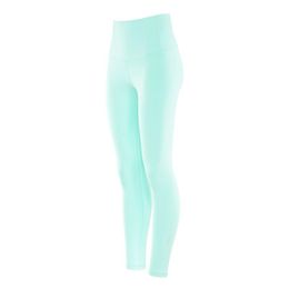 WINSHAPE Damen Leggings &raquo;Functional Comfort HWL117C&laquo; mit V-Shape Applikation und Core-Bund gr&uuml;n S, Normalgr&ouml;&szlig;en
