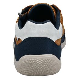 Bugatti Herren Bugatti Sneaker , Freizeitschuh, Halbschuh, Schn&uuml;rschuh mit Kontrastbes&auml;tzen gelb 41