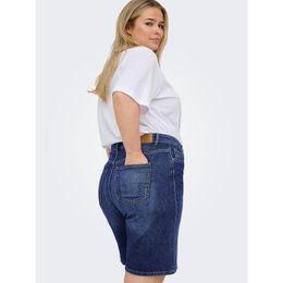 Only Carmakoma Damen Only CARMAKOMA Jeansshorts &raquo;CARSONNY HW WIDE DNM SHORTS NAS843 NOOS&laquo; blau 48, N-Gr