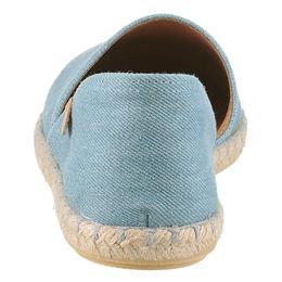 VERBENAS Damen VERBENAS Espadrille &raquo;CARMEN DENIM&laquo; , Slipper, Sommerschuh, Strandschuh im Jeanslook blau 37