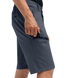 Maier Sports Herren Outdoorhose &raquo;Nil Short Loop&laquo; Herren Shorts, kurze Wanderhose, Outdoorhose 4 Taschen, Regular Fit blau 54, Normalgr&ouml;&szlig;en