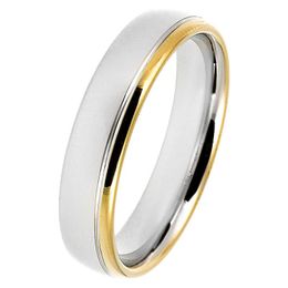 DOOSTI Kinder DOOSTI Trauring &raquo;Schmuck Geschenk Silber 925 Trauring Ehering Partnerring LIEBE&laquo; Made in Germany - wahlweise mit oder ohne Zirkonia gold