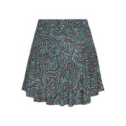 Lascana Damen Lascana Hosenrock mit Paisleydruck, Skort, Rock inklusive Hose gr&uuml;n 34