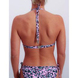 JOOP! Damen JOOP! Triangel-Bikini-Top &raquo;FLEUR&laquo; Flower-Print pink 40, Cup C