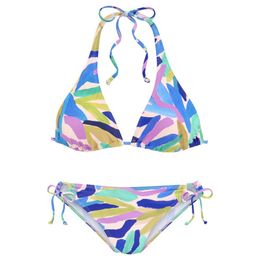 s.Oliver Damen s.Oliver Triangel-Bikini mit modischem Design 34, Cup C/D