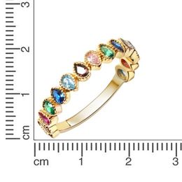 Diamonds by Ellen K. Fascination By Ellen K. Damen Fascination by Ellen K. Fingerring &raquo;375/- Gelbgold Zirkonia&laquo; gelb