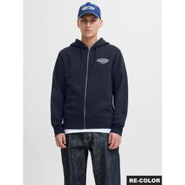 Jack & Jones JACK & JONES Kapuzensweatjacke &raquo;JJMAKOTO SWEAT ZIP HOOD&laquo; Sky Captain XL XL Sweater von Jack & Jones