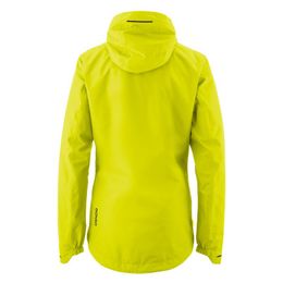 Gonso Damen Fahrradjacke &raquo;SAVE JACKET ESSENTIAL W&laquo; Damen Regenjacke wind- und wasserdicht, Radjacke mit Kapuze gelb 34