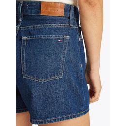 Tommy Hilfiger Damen Shorts &raquo;DNM MINI SHORT HW ACE&laquo; mit ausgestelltem Bein blau 25, N-Gr