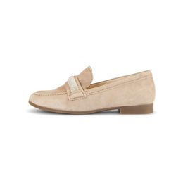 Gabor Comfort Damen Slipper &raquo; Slipper Veloursleder&laquo; beige 39