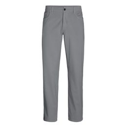 John Devin Herren Stretch-Hose &raquo;, 5-Pocket-Hose, regular-fit&laquo; Chinohose aus elastischer Baumwoll-Qualit&auml;t grau 32, L&auml;nge 34