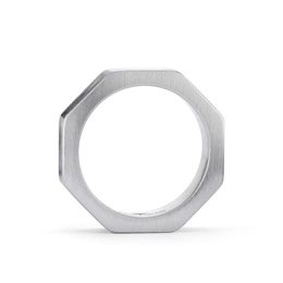 Fynch-Hatton Herren Fynch-Hatton Fingerring &raquo;Schmuck Geschenk Edelstahl Ring The Classic&laquo; silber