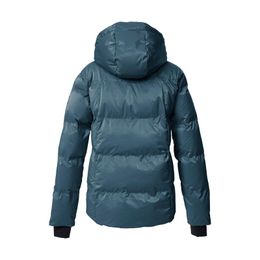 Killtec M&auml;dchen Steppjacke &raquo;KSW 210 GRLS QLTD JCKT&laquo; Metallische Optik, wasserabweisend, warm, PFAs-frei impr&auml;gniert blau 176