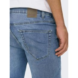 Only & Sons Only & Sons Herren ONLY & SONS Jeansshorts &raquo;ONSPLY LIGHT BLUE 5189 SHORTS DNM NOOS&laquo; blau S, N-Gr
