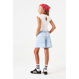 Garcia M&auml;dchen Shorts mit Muster for GIRLS blau 176, N-Gr
