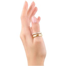 s.Oliver Damen s.Oliver Fingerring &raquo;2037982/-83/-84/-85&laquo; mit Emaille beige