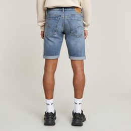 G-Star Raw G-Star Herren G-STAR Jeansshorts &raquo;Mosa&laquo; mit Umschlagsaum blau 33, N-Gr