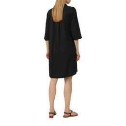 s.Oliver Damen s.Oliver Blusenkleid mit Knopfleiste schwarz 36, N-Gr