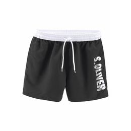 s.Oliver Herren s.Oliver Badeshorts schwarz M (50), Kurz