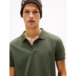 Tommy Jeans Herren Poloshirt &raquo;TJM SLIM PLACKET POLO EXT&laquo; gr&uuml;n L