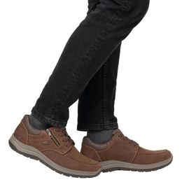 Rieker Herren Sneaker , Freizeitschuh, Halbschuh, Schn&uuml;rschuh mit RiekerTEX-Membran braun 45