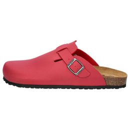 Lico Damen Clog &raquo;Pantolette Bioline Clog Soft&laquo; rot 38