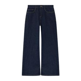 s.Oliver Junior M&auml;dchen s.Oliver Junior Weite Jeans mit Weitenregulierung innen blau 158, N-Gr