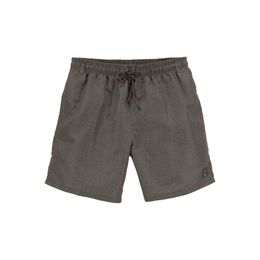 John Devin Herren Badeshorts &raquo;Rylan&laquo; im Geo Druck braun M (50), N-Gr
