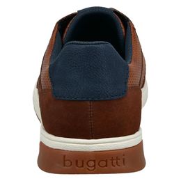 Bugatti Herren Bugatti Sneaker Schn&uuml;rschuh, Freizeitschuh, Halbschuh im Casual-Look braun 44