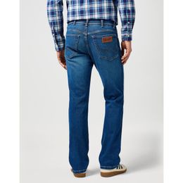 Wrangler Straight-Jeans »TEXAS FREE TO STRETCH« Free to stretch material verdant tone 36 - Länge 34 Länge 34 36 5-Pocket-Jeans von Wrangler