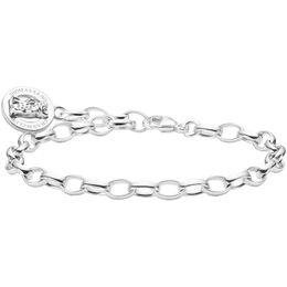 Thomas Sabo Damen Thomas Sabo Charm-Armband &raquo;Thomas Sabo x HARIBO Schmuck: Charm-Armband&laquo; silber