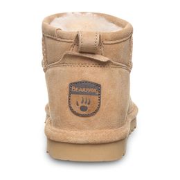 Bearpaw Damen &raquo;SHORTY&laquo; Winterstiefel, Schlupfstiefel mit herausnehmbarer Innensohle beige 39