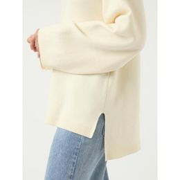 Y.A.S Damen Strickpullover &raquo;YASELMA LS V-NECK KNIT PULLOVER S. NOOS&laquo; beige L