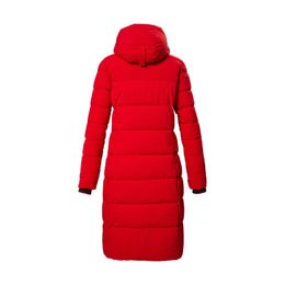 Killtec Damen Steppmantel &raquo;KOW 56 WMN QLTD CT&laquo; Winddichter, wasserabweisender Wintermantel mit regulierbarer Kapuze rot 38