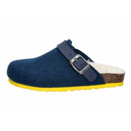 Lico Herren Clog &raquo;Hausschuh Clog Kids Warm&laquo; blau 28