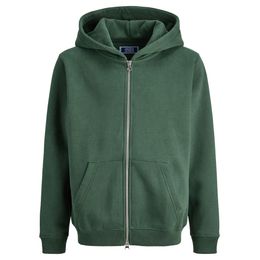 Jack & Jones Jack & Jones Junior Zip-Up Hoodie 'Bedford' boy Green size 152