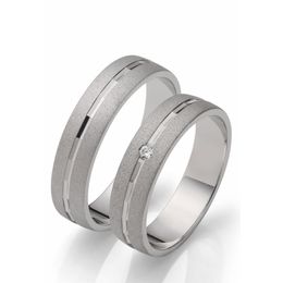 Firetti Unisex Trauring &raquo;Schmuck Geschenk Hochzeit Ehering "LIEBE"&laquo; wahlweise mit oder ohne Zirkonia (synth.) silber