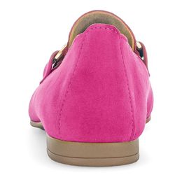 Gabor Herren Slipper , Loafer, Halbschuh, Businessschuh mit edler Zierschnalle pink 40
