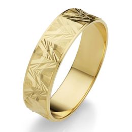 Firetti Unisex Trauring &raquo;Schmuck Geschenk Gold 375 Hochzeit Ehering "LIEBE"&laquo; Made in Germany gold