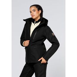 Chiemsee Skijacke Black Beauty S (36) S (36) Chiemsee Damen-Skijacke im kombistarken Look