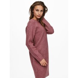 Only Damen Only Strickkleid &raquo;ONLCAROL L/S DRESS KNT NOOS&laquo; rosa L, N-Gr