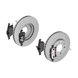 ATE Bremsensatz, Scheibenbremse vorne rechts links belüftet 280mm für VAUXHALL OPEL CHEVROLET 93197592 569066 93179707 1420-21682