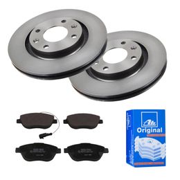 ATE Bremsensatz, Scheibenbremse vorne rechts links bel&uuml;ftet 266mm f&uuml;r PEUGEOT FIAT CITRO&Euml;N VAUXHALL OPEL 3556159 425492 3637225 1420-21805