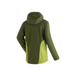 Maier Sports Damen Funktionsjacke &raquo;Gregale DJ W&laquo; Damen Wanderjacke wasserdicht, Outdoorjacke mit Kapuze gr&uuml;n 44