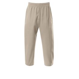 TRIGEMA Damen Jerseyhose &raquo;TRIGEMA 3/4 Freizeithose aus Baumwolle&laquo; beige XL, US-Gr&ouml;&szlig;en
