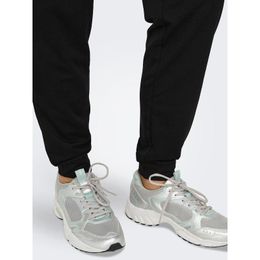 Only Play Damen Only Play Jogginghose &raquo;ONPPERFORMANCE&laquo; mit B&uuml;ndchen am Saum schwarz XS, N-Gr