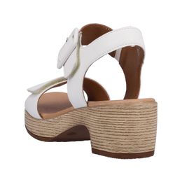 Remonte Damen Riemchensandale &raquo; Sandalen Glattleder&laquo; wei&szlig; 39